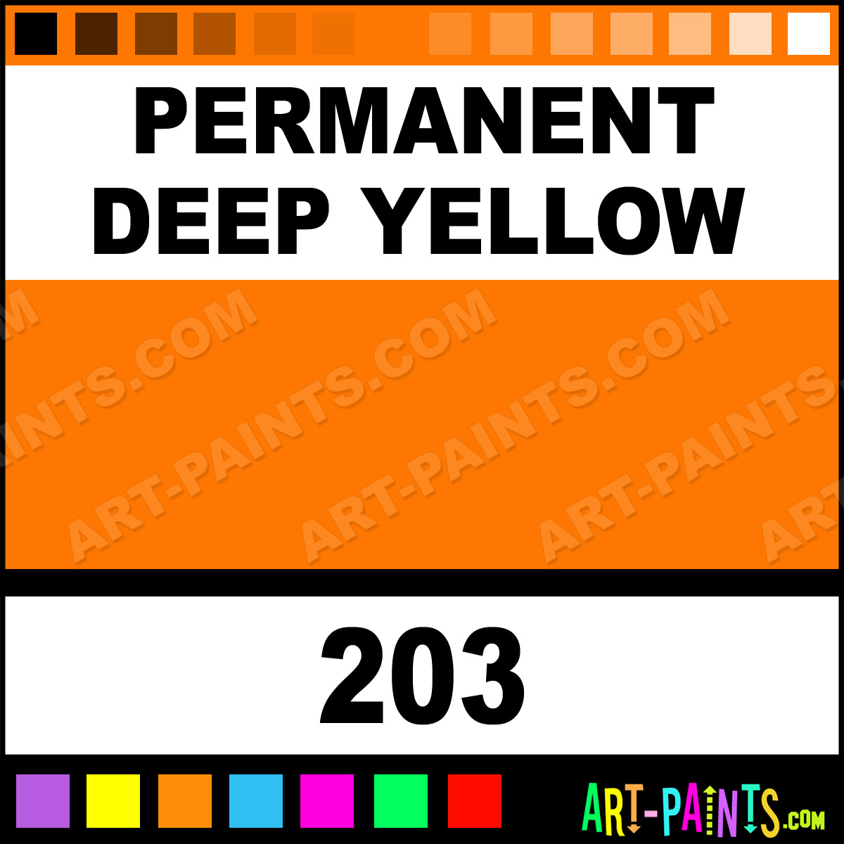 Permanent Deep Yellow Artist Acrylic Paints - 203 - Permanent Deep ... Permanent Deep Yellow Artist Acrylic Paints - 203 - Permanent Deep ...