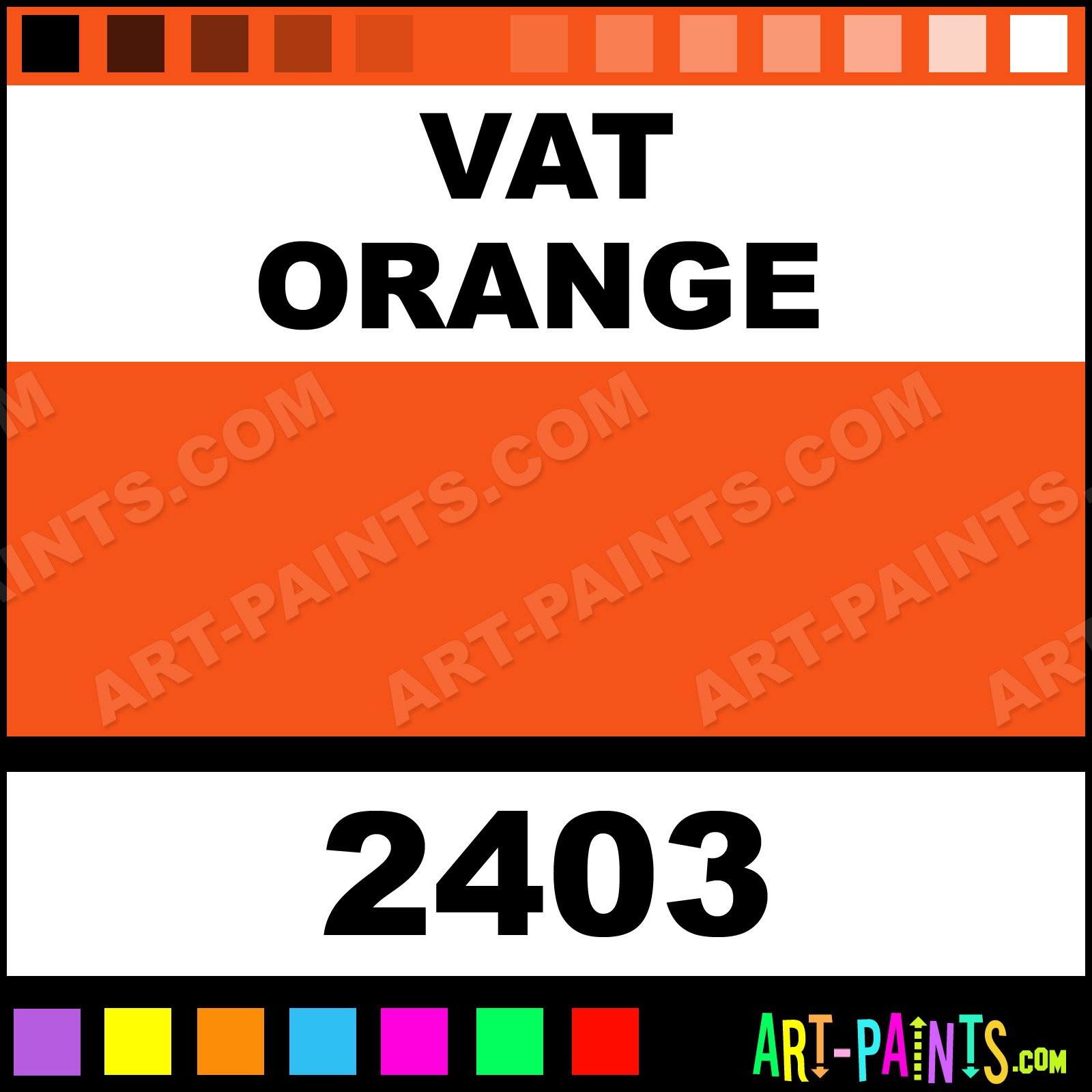 Vat Orange Fluid Acrylic Paints - 2403 - Vat Orange Paint, Vat Orange ... Vat Orange Fluid Acrylic Paints - 2403 - Vat Orange Paint, Vat Orange ...
