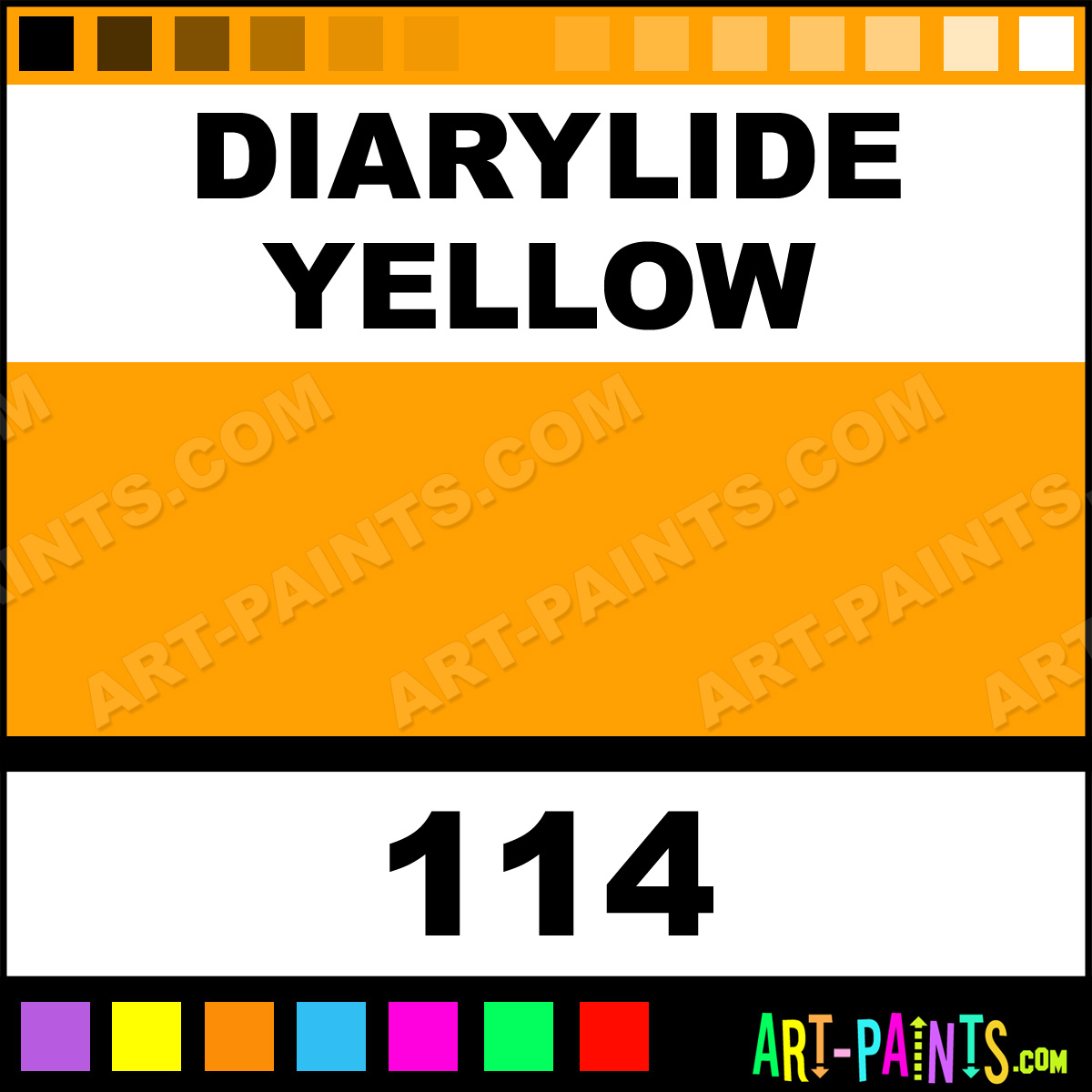 Diarylide Yellow Artist Acrylic Paints - 114 - Diarylide Yellow Paint ... Diarylide Yellow Artist Acrylic Paints - 114 - Diarylide Yellow Paint ...