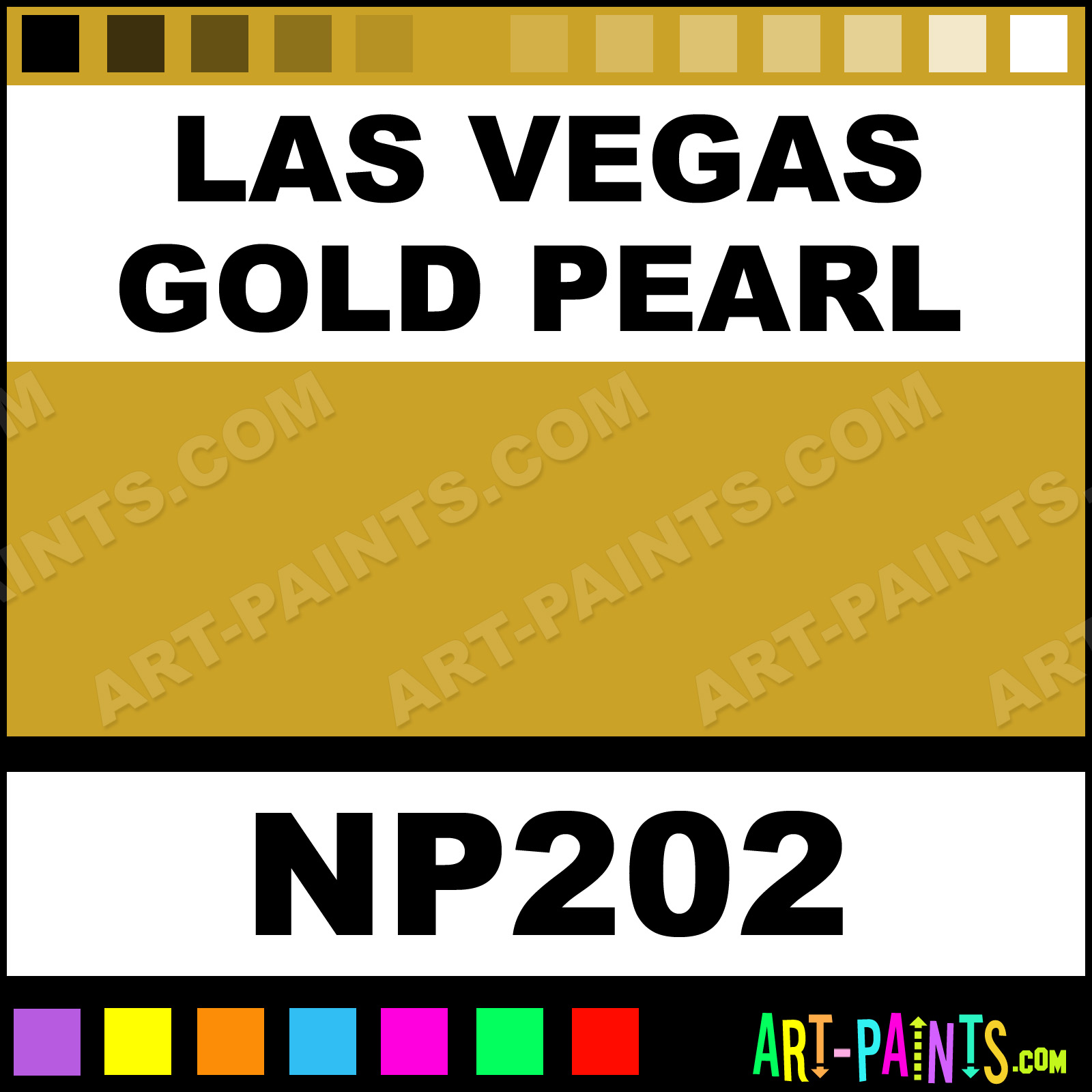 Las Vegas Gold Pearl Pearlescent Glitter Sparkle Shimmer Metallic